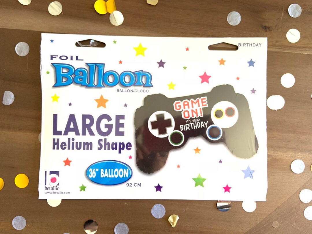 Video Game Controller Balloon | 36" Gamer Party Decor - Etsy