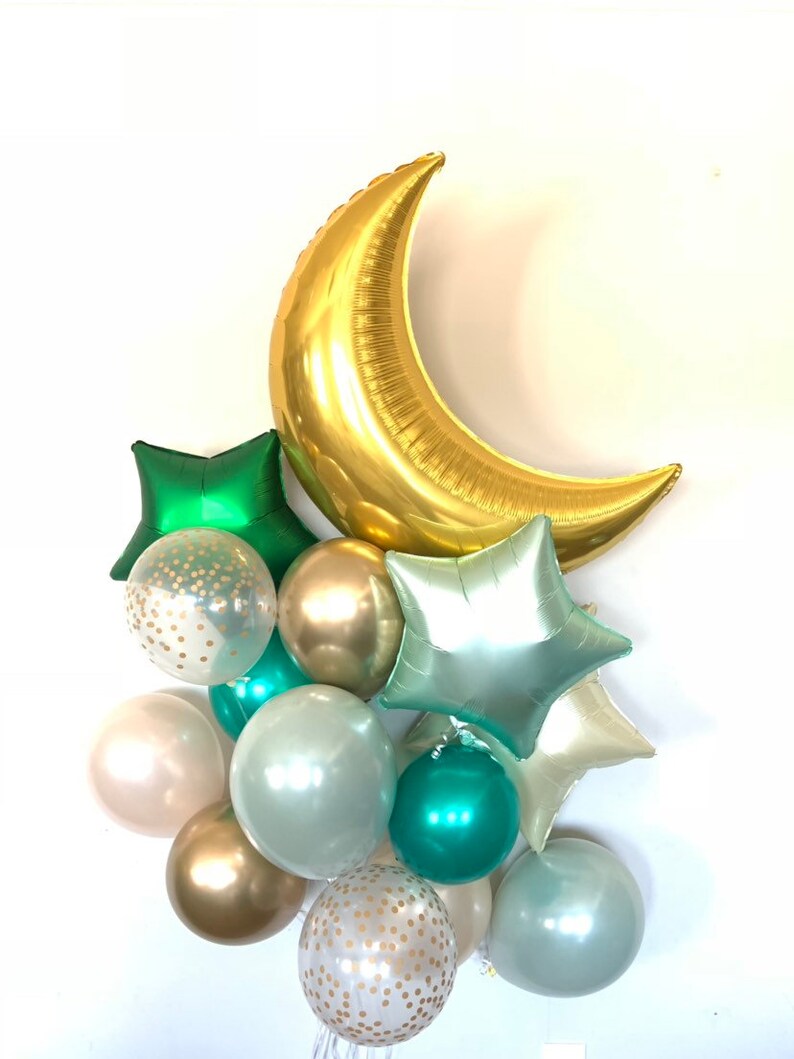 Twinkle Little Star Balloons | Twinkle Little Star Baby Shower Decor ...