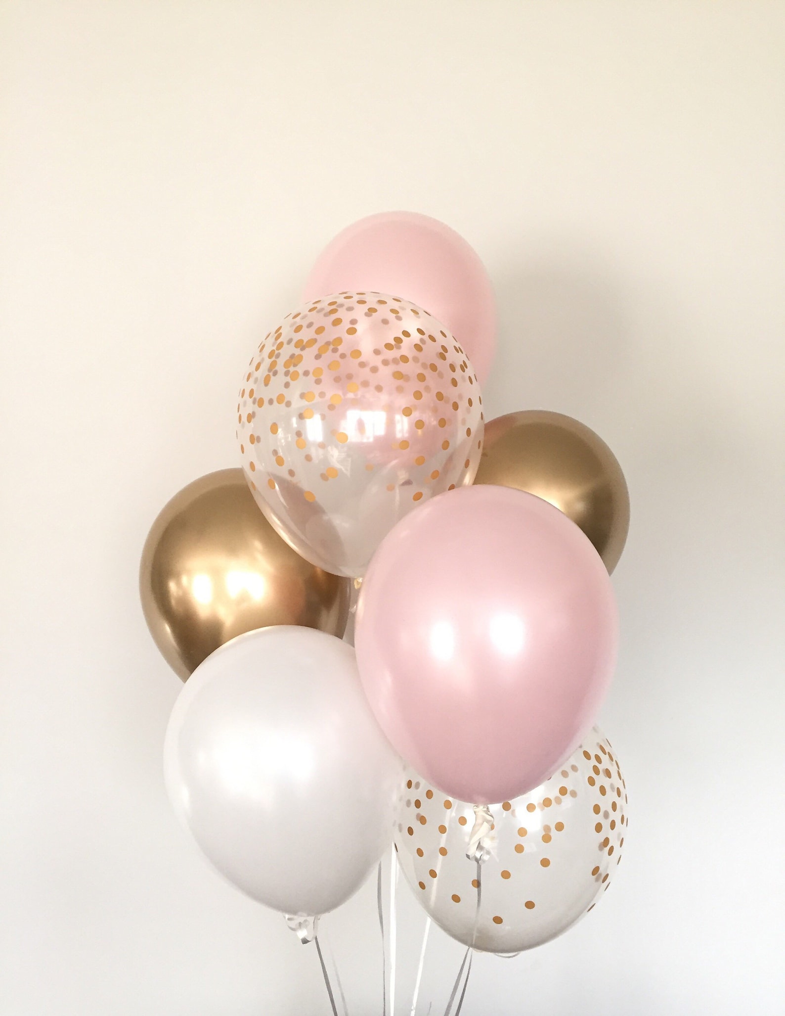 Pink Blush Balloons Blush and Gold Balloons Gold and Blush - Etsy