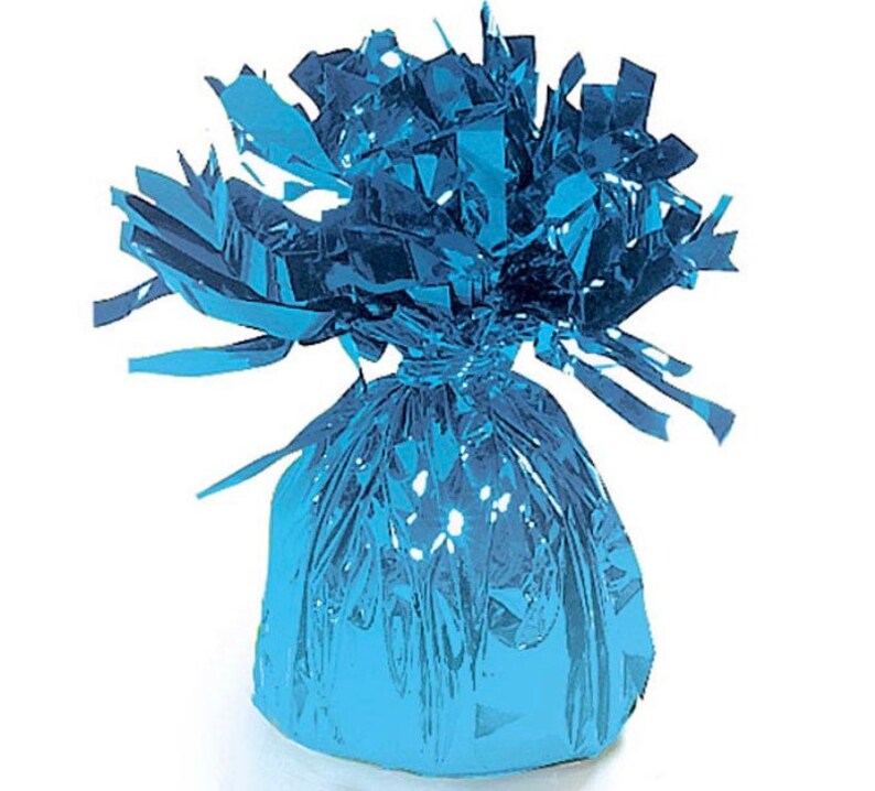 Light Blue Balloon Weight Blue Weights Balloon Weights | Etsy