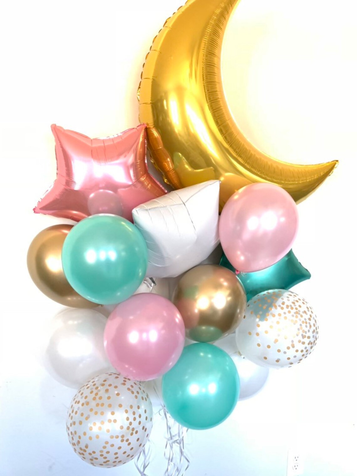 Twinkle Little Star Balloons | Twinkle Little Star Baby Shower Decor ...