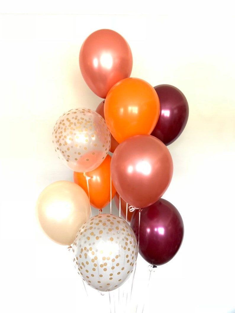 Fall Balloons Fall Bridal Shower Fall Baby Shower Girl - Etsy