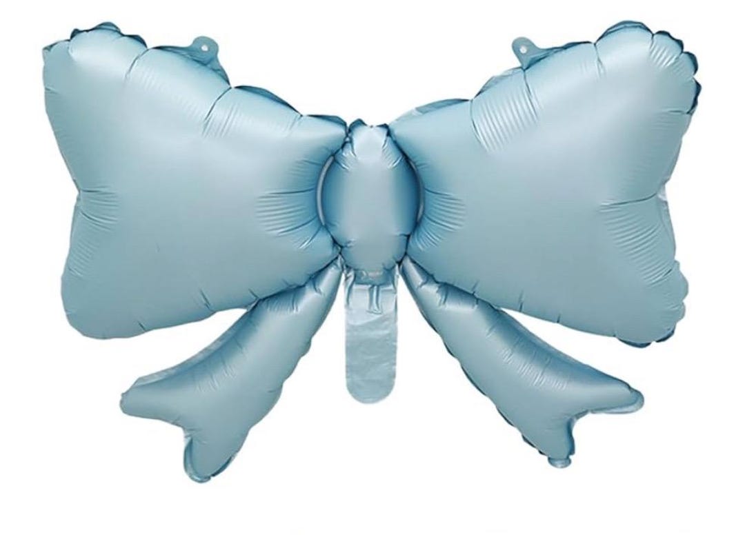 Blue Bow Balloon | Bow Birthday Balloons | Sweet One First Birthday ...
