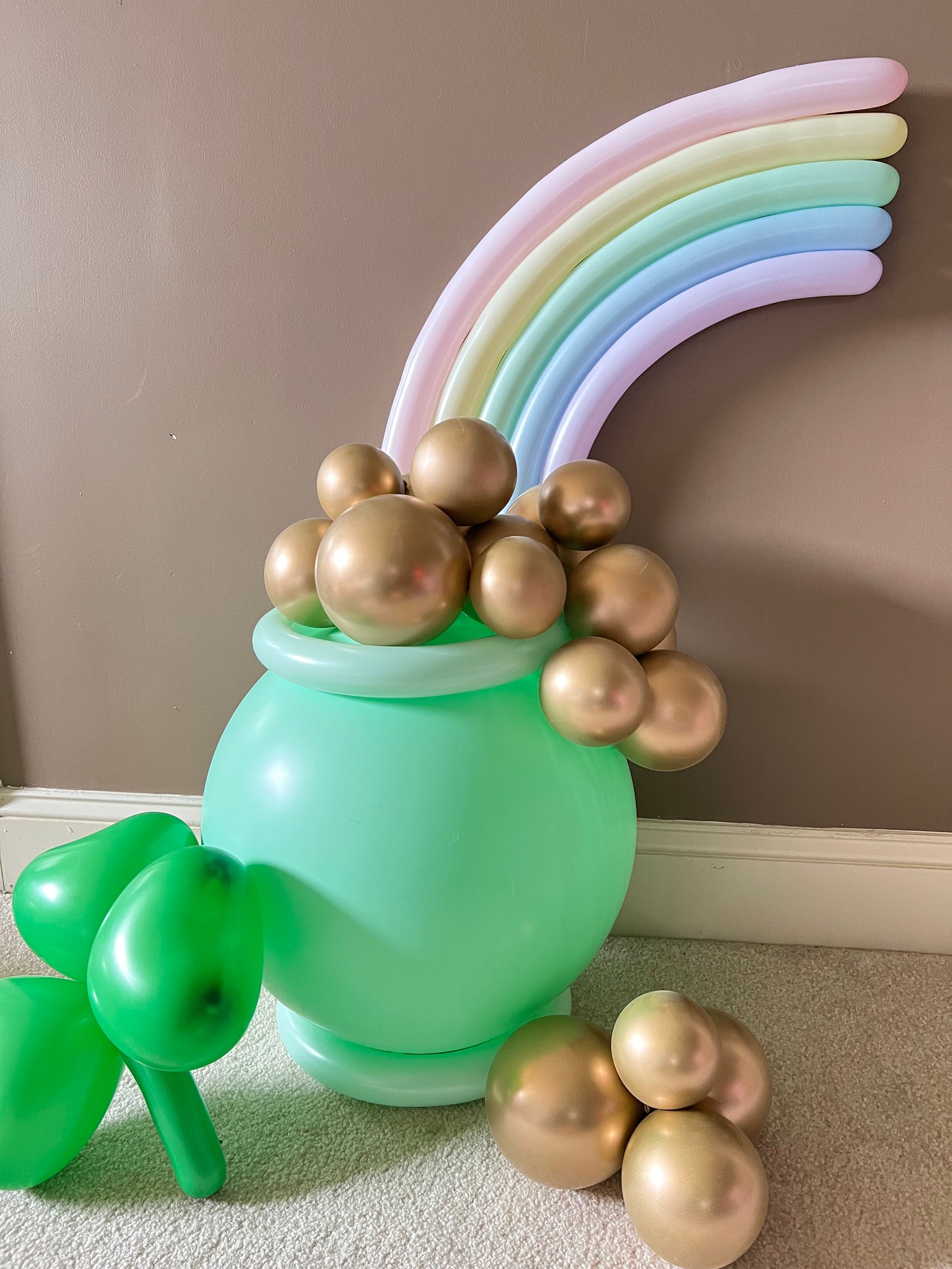 Lucky One Balloon Display Kit | One Lucky Dude Balloons | Irish ...
