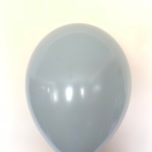 Fog Balloons | Gray Blue Latex Balloons | Gray Blue Birthday Party ...