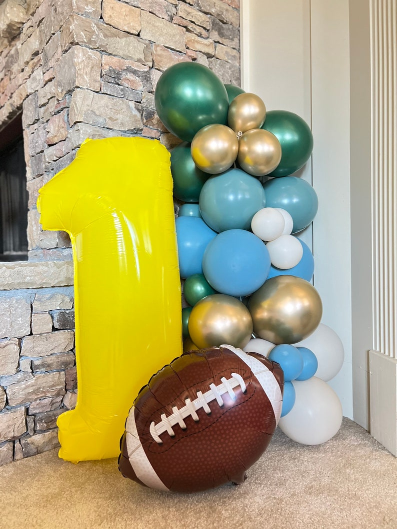 First Down Balloon Garland Football Birthday Party - Etsy