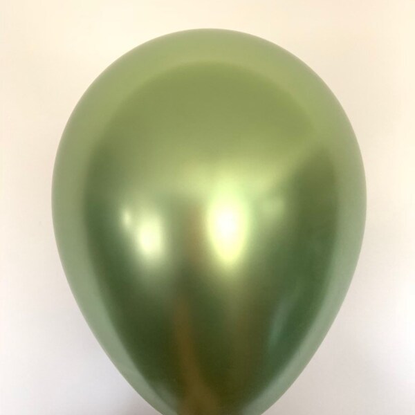 Green Metallic Balloons - Etsy