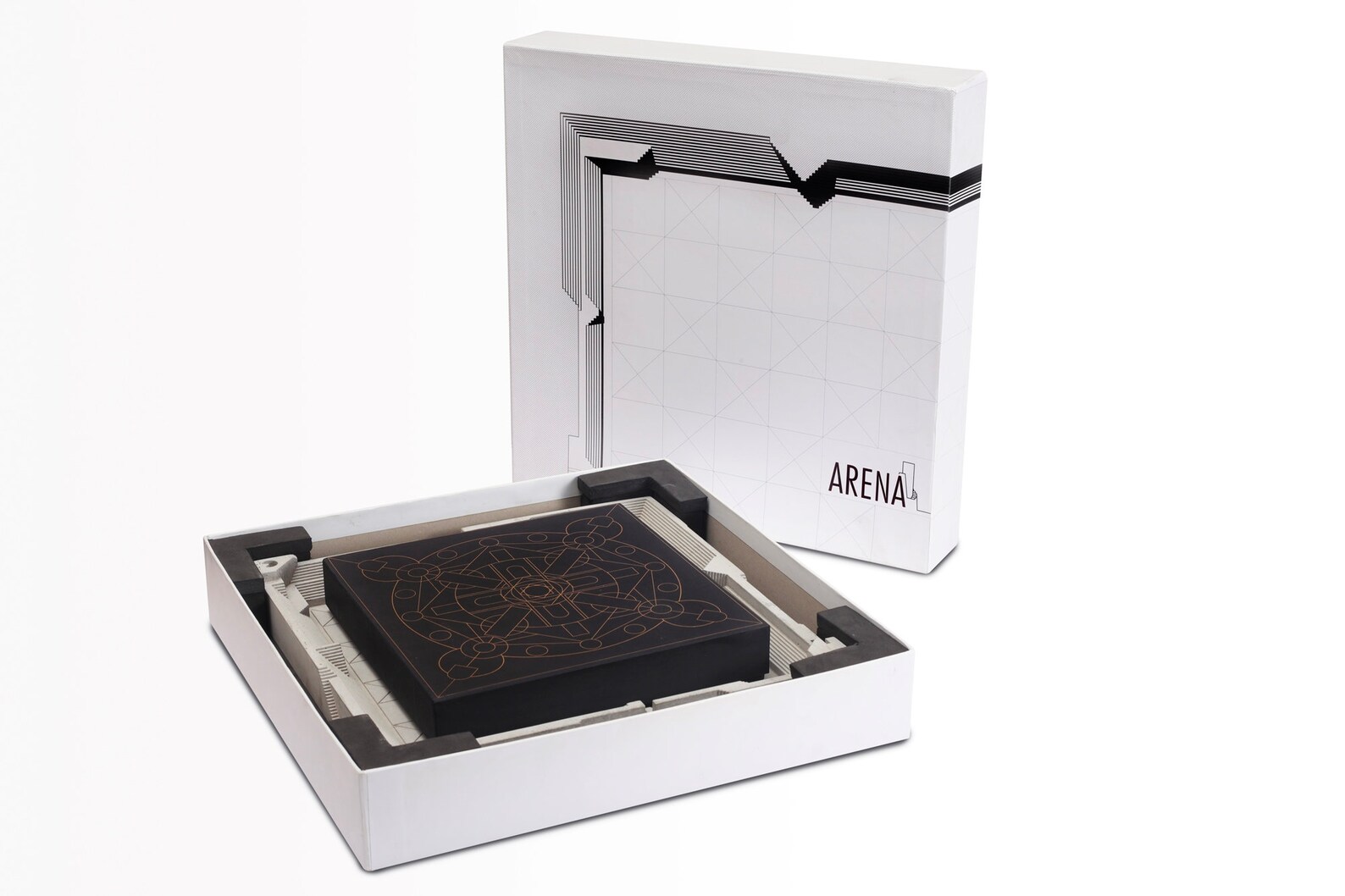 Arena | Concrete Modern Chess Set Beton Brutalism Inspired Unique Chess ...