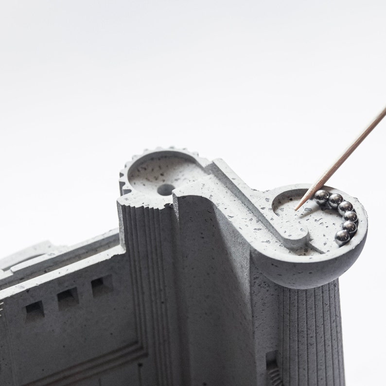 Buy The Factory Brutalist Sculpture Beton Kinetic Art Concrete Online ...