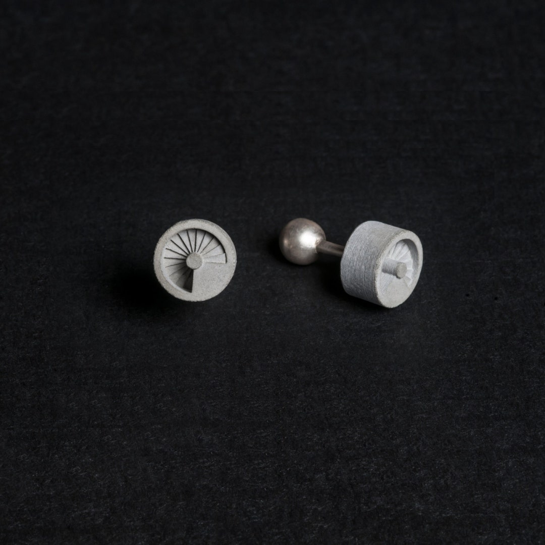 Architectural Cufflinks 9 Mens Acessories for Formal Occasions Concrete ...