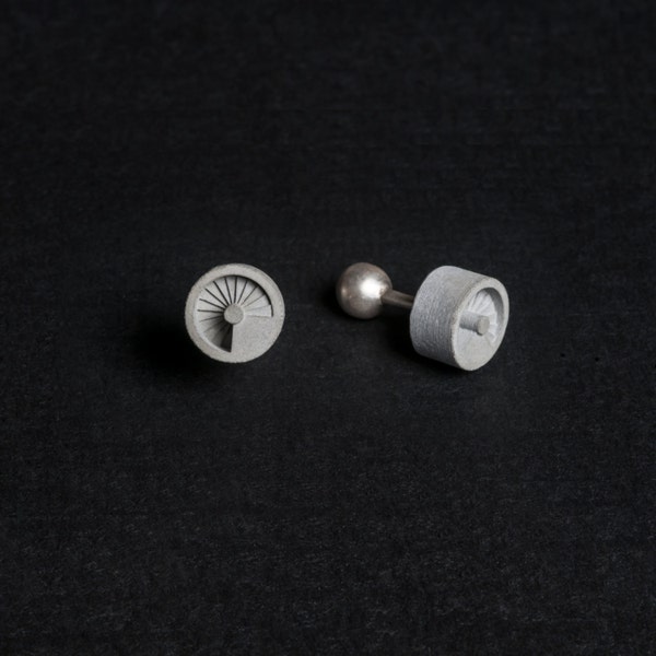Concrete Knobs for Drawers 8 Brutalist Knobs Architectural Concrete Wardrobe Handles and Cabinet ...