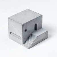 Arlington House - Miniature Concrete Architecture Model: Mini 014 - Etsy UK