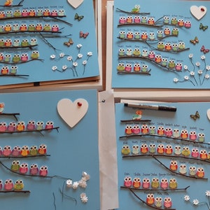 Teacher Gift. Owl Class Tree. Teacher Gifts. Framed Teacher Gift. Wise ...