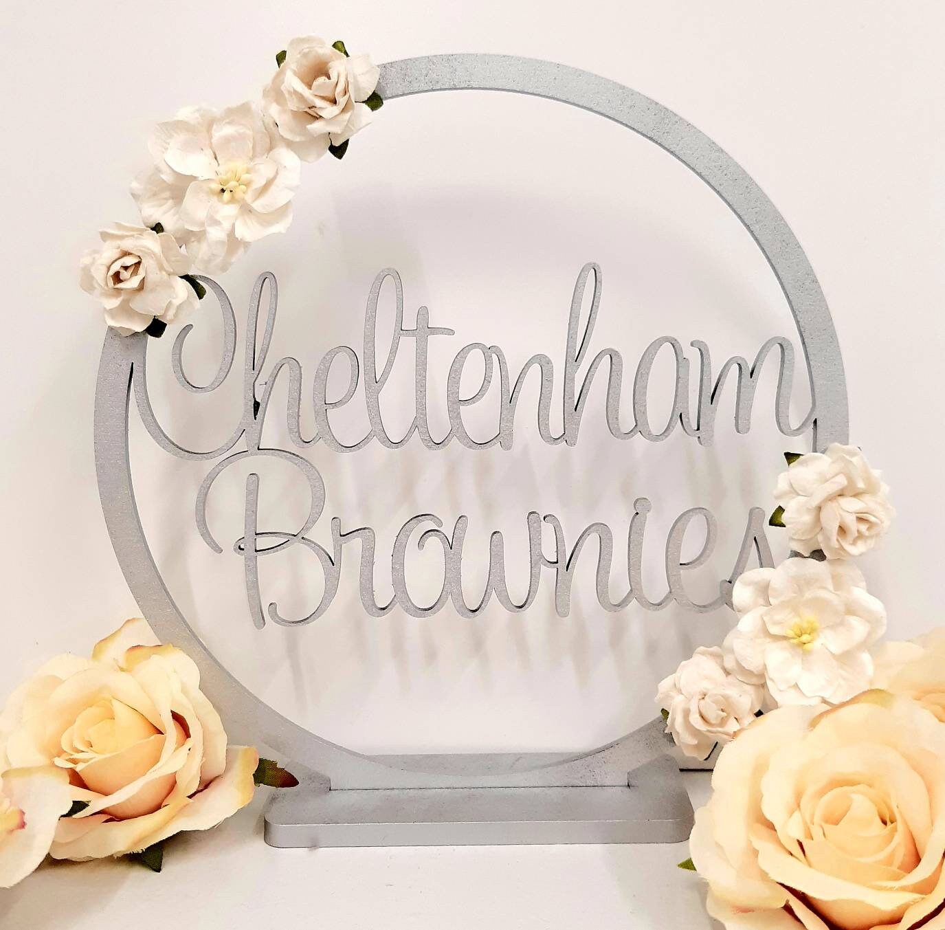 Light up Name Sign on a Stand. Light up Hoop With Name. - Etsy UK