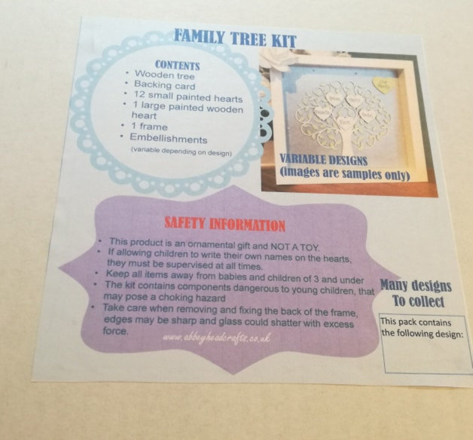 Family Tree Kit. Make Your Own Family Tree. DIY Family Tree - Etsy UK