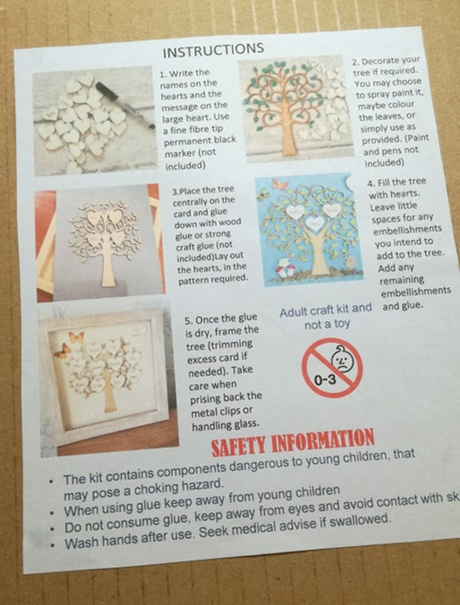 Family Tree Kit. Make Your Own Family Tree. DIY Family Tree - Etsy UK