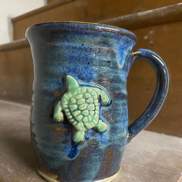 Turtle Mug - Etsy