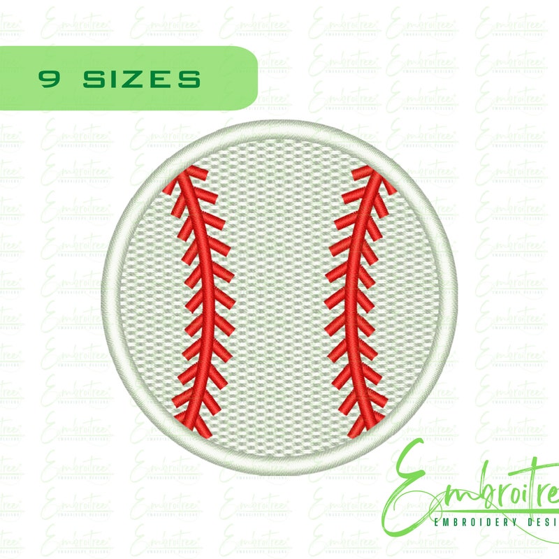 Baseball Embroidery - Etsy