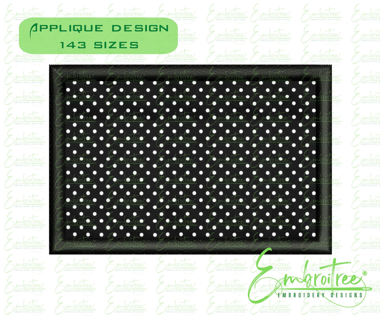 Rectangle Applique Design Machine Embroidery Rectangle Frame Applique ...