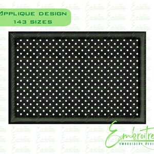 Rectangle Applique Design Machine Embroidery Rectangle Frame Applique ...