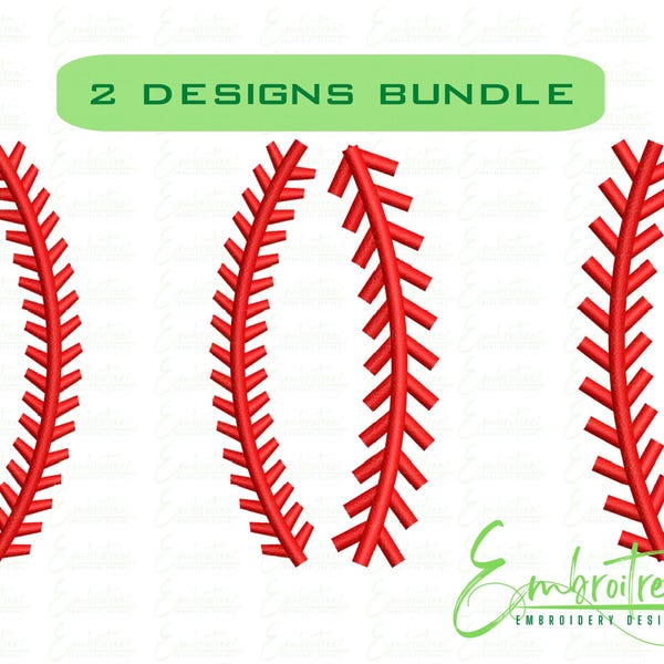 Softball Stitches - Etsy