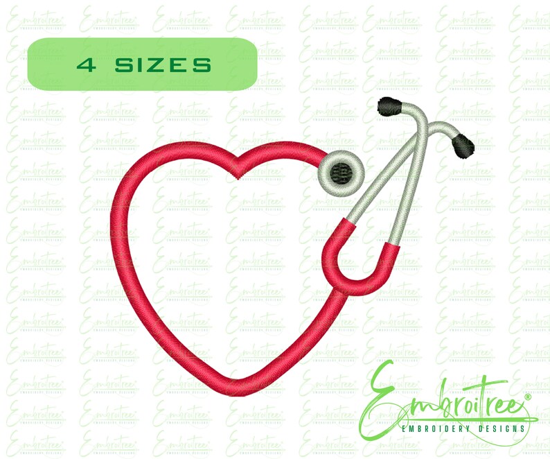 Medical Embroidery Designs Nurse Embroidery Nurse Stethoscope - Etsy India