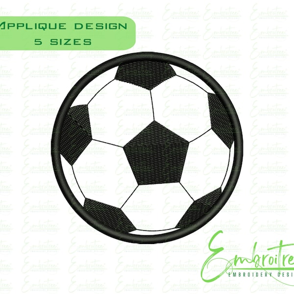 Soccer Ball Applique - Etsy