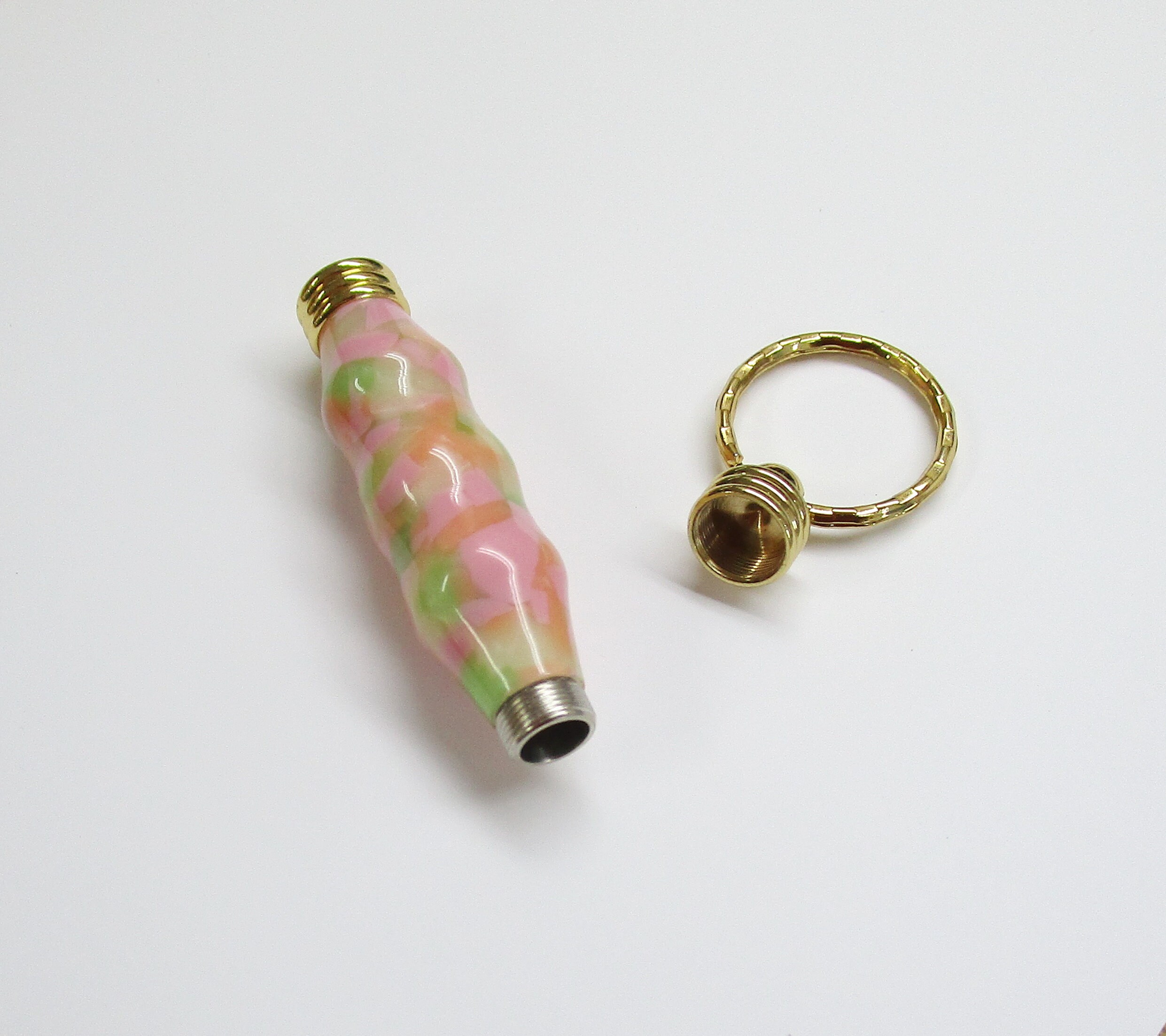Secret Compartment Key Ring - Etsy