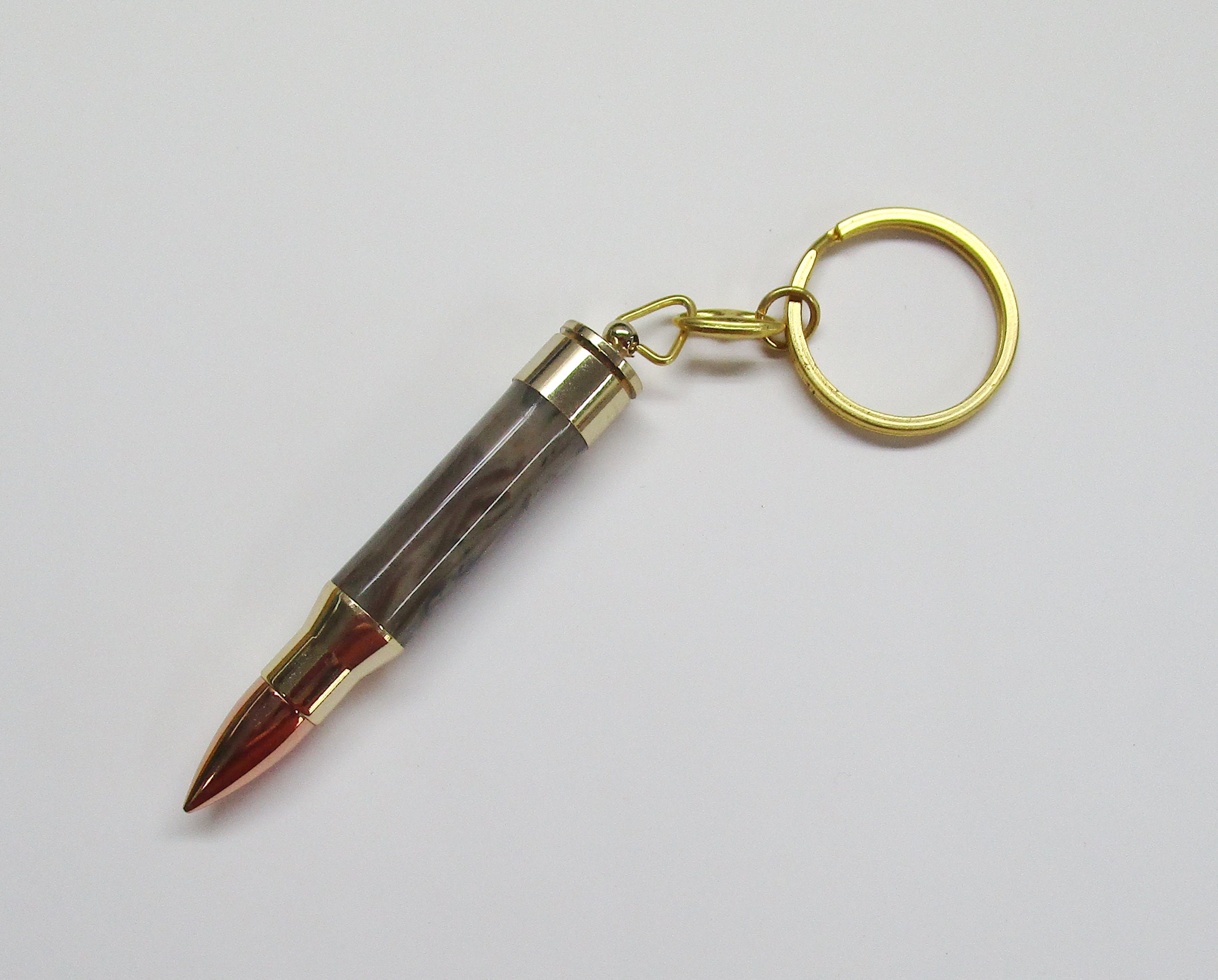 Small Bullet Key Ring - Etsy