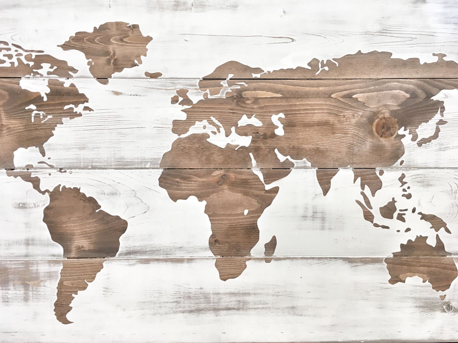 Huge World Map Rustic Wood Decor Travel World Map Push Pin - Etsy