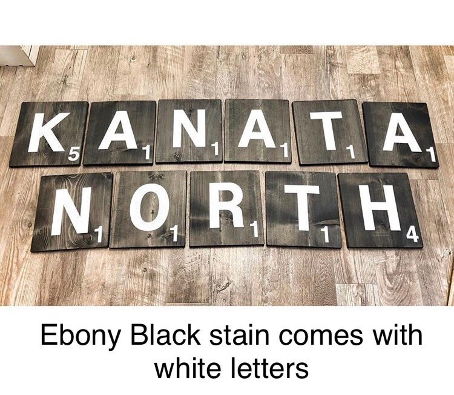 12 Giant Jumbo Scrabble Tiles Letter Tiles Huge Wooden - Etsy Canada