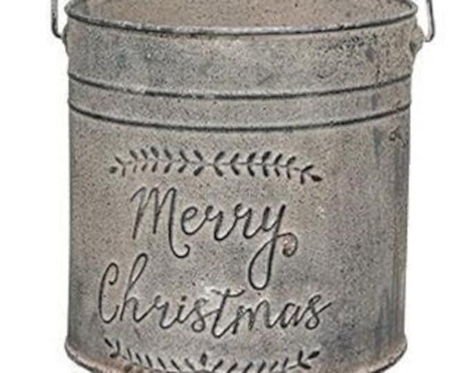 Oval Galvanized Rustic Metal Planter - Etsy