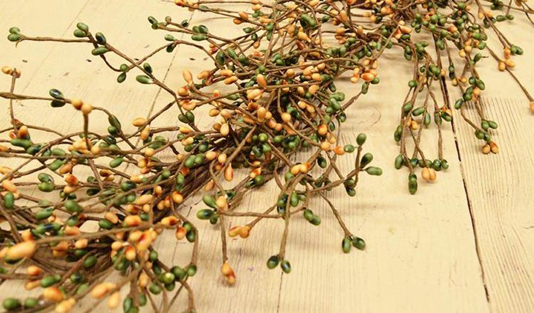 Sage Green Tan 48 Inch Pip Berry Garland - Etsy