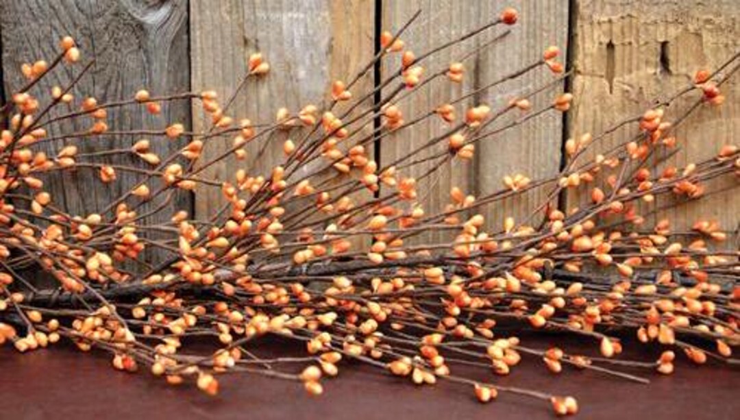 Mustard 48 Inch Pip Berry Garland - Etsy