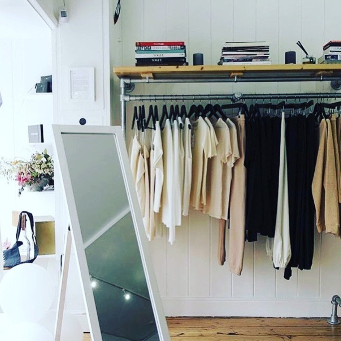 Industrial Style Clothes Rails / Bespoke Shopfit / Made to | Etsy UK