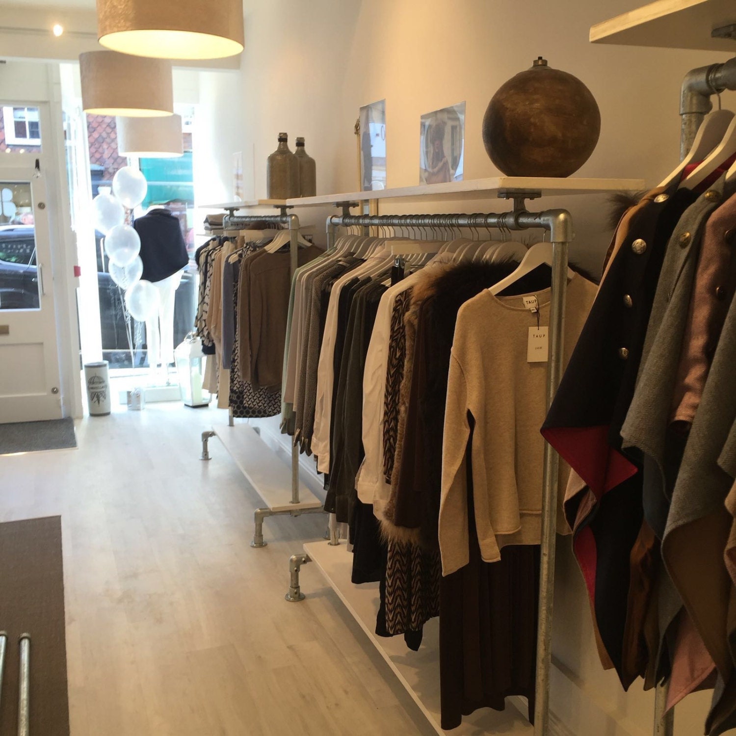 Industrial Style Clothes Rails / Bespoke Shopfit / Made to | Etsy UK