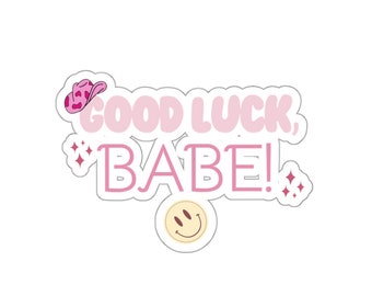 Good Luck, Babe! Sticker - Etsy