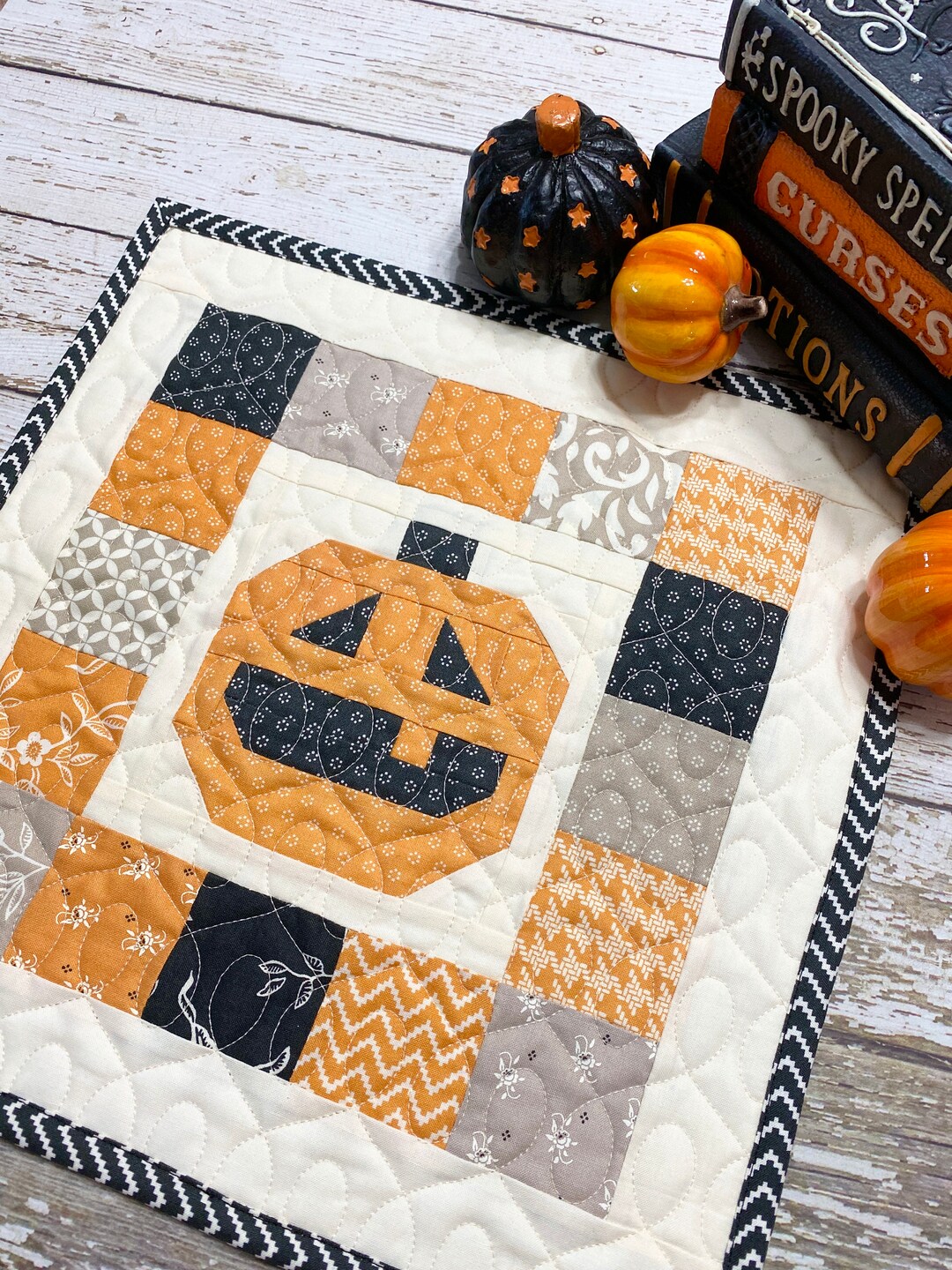 J is for Jack-o-lantern PDF Pattern (alphabet Series) - Etsy