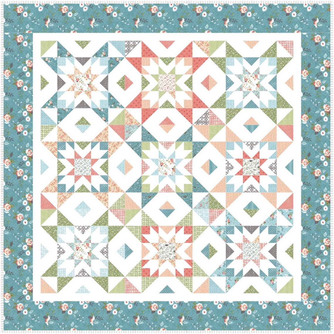 Nesting Stars PDF Pattern | Etsy