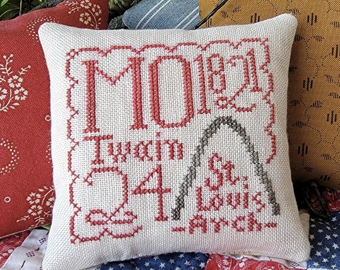 Statehood Splendor Series 27 Missouri Cross Stitch by Thread Milk ...