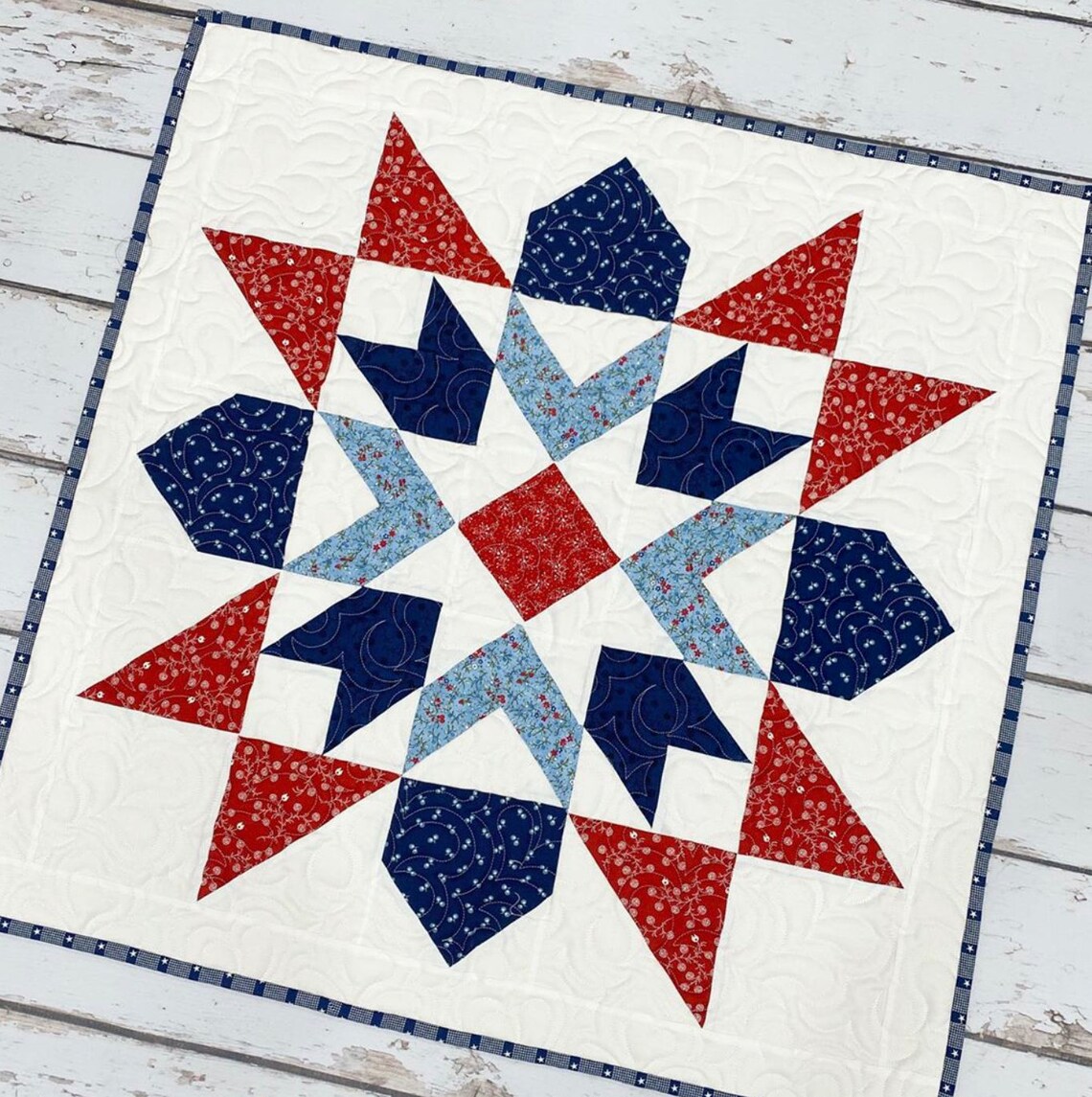 Star Spangled PDF Pattern - Etsy