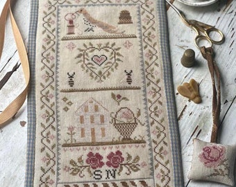 Midnight Watch Cross Stitch by Blackbird Designs Paper Pattern - Etsy