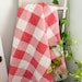 Gingham Patchwork Quilt Pattern Six Size Options (Instant Download) - Etsy