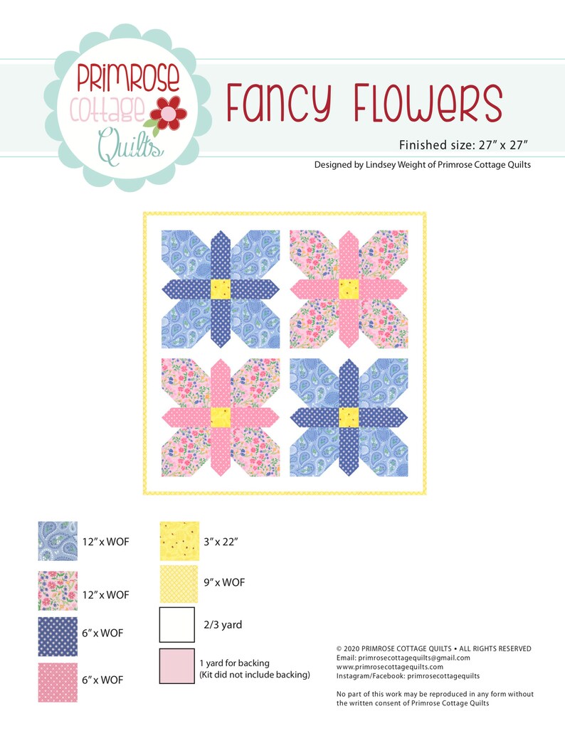 Fancy Flowers Table Topper PDF Pattern - Etsy