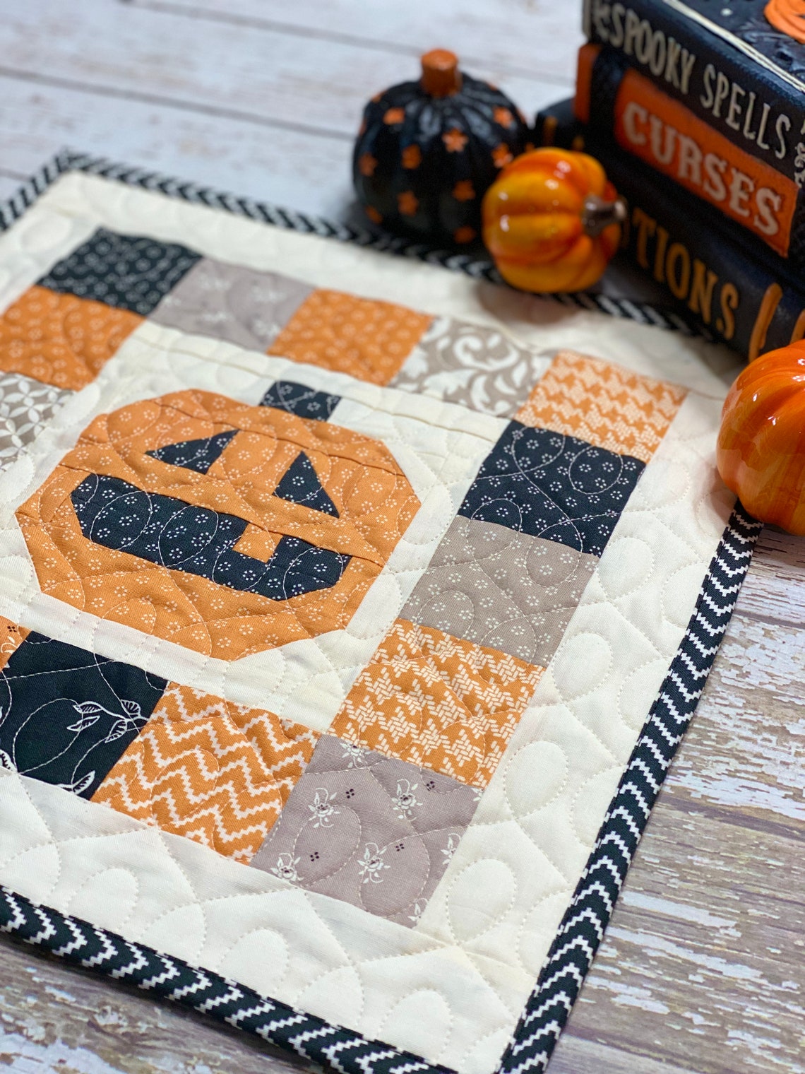 J is for Jack-o-lantern PDF Pattern (alphabet Series) - Etsy