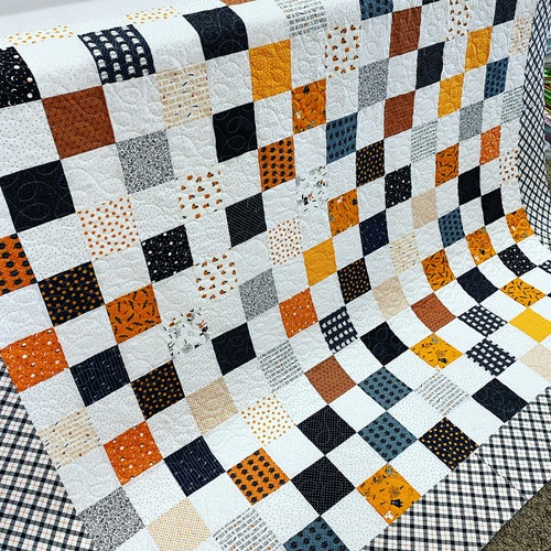 Quilt Pattern Trip Around the World Queen Size PDF - Etsy