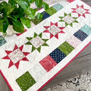 Oh My Stars! Table Runner Pattern - PDF Pattern - Etsy