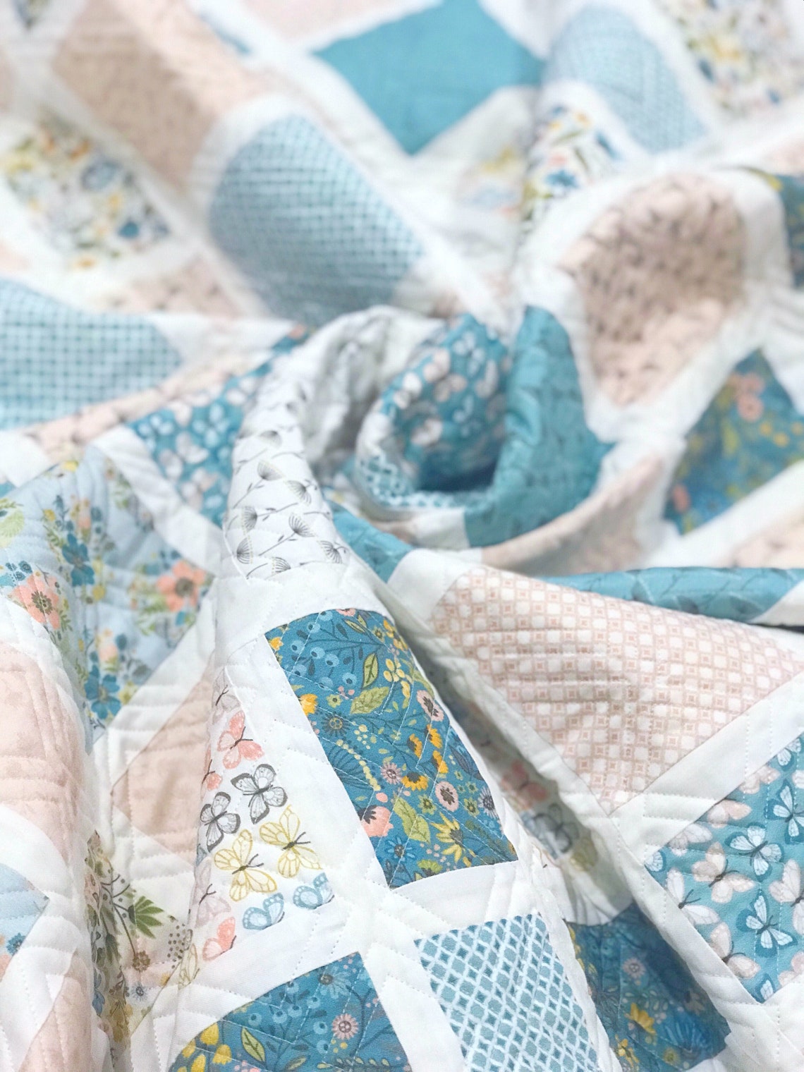 Four Square PDF Pattern | Etsy