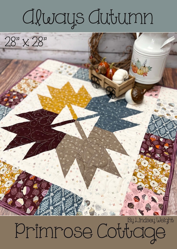Always Autumn Pattern PDF Pattern - Etsy Hong Kong