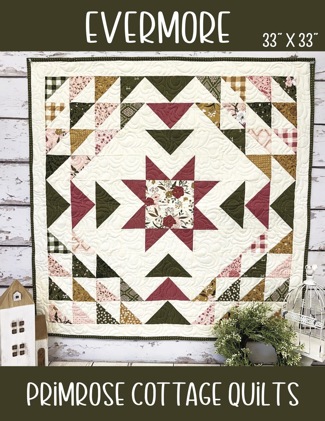 Evermore by Lindsey Weight of Primrose Cottage Quilts - Table Topper ...